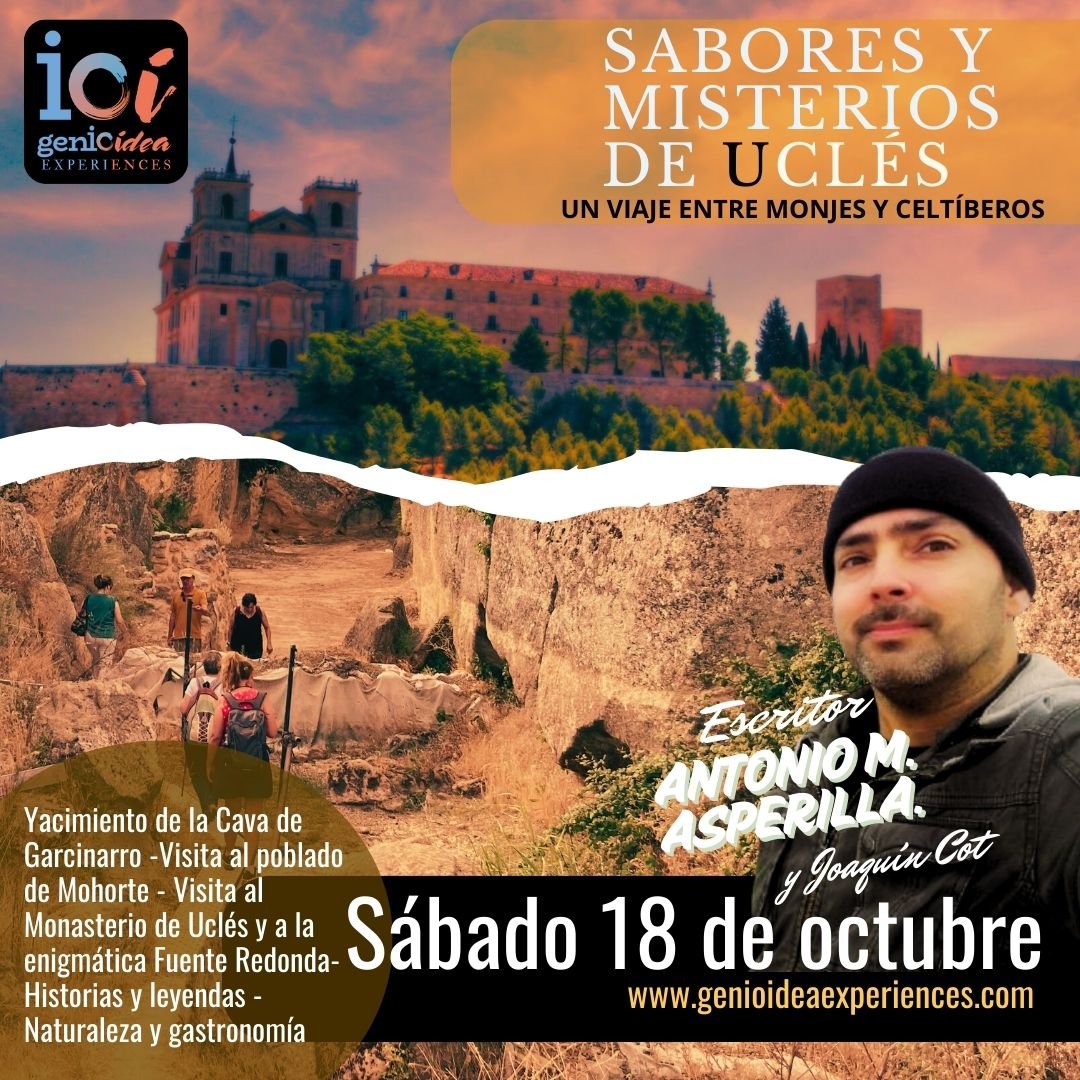 RUTA SABORES Y MISTERIOS UCLÉS PVP 65€. Reserva tu plaza por ...